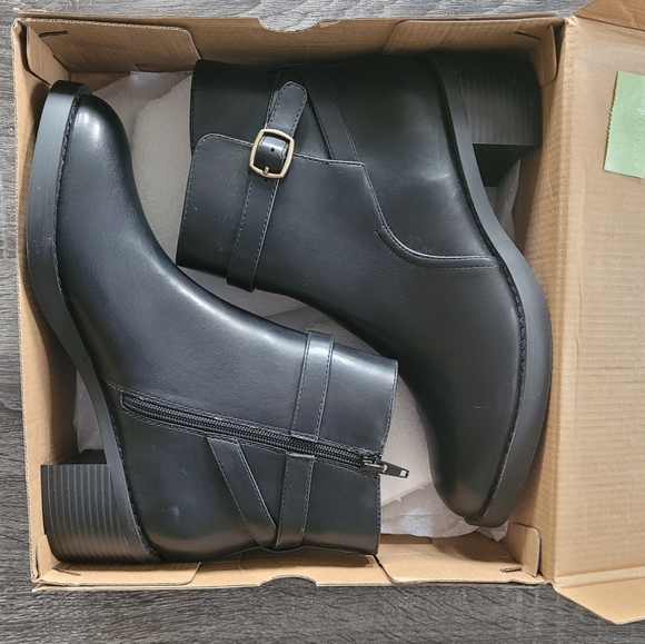 LOFT | Shoes | New Loft Black Ankle Boots | Poshmark